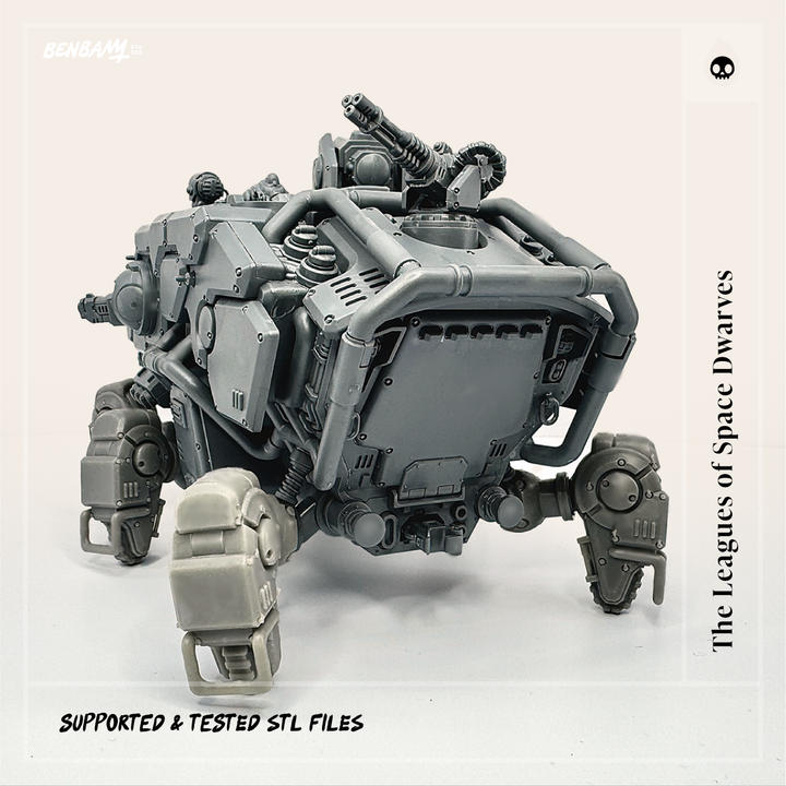 3D Printable Hekaton Crawler Legs Upgrade by Magic Bird Workshop