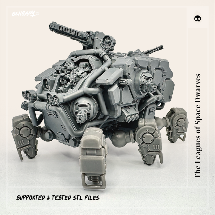 3D Printable Hekaton Crawler Legs Upgrade by Magic Bird Workshop