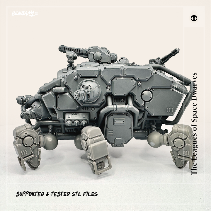 3D Printable Hekaton Crawler Legs Upgrade by Magic Bird Workshop