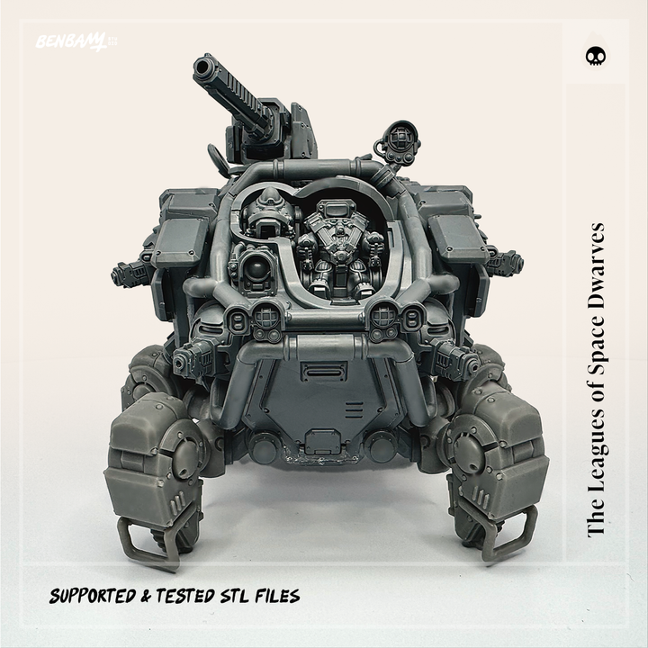 3D Printable Hekaton Crawler Legs Upgrade by Magic Bird Workshop