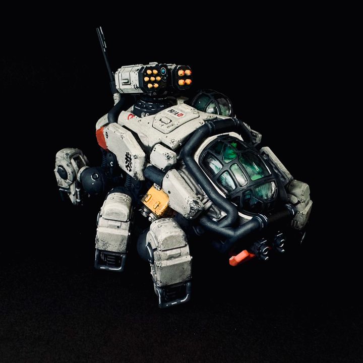 3D Printable Sagitaur Crawler Legs Upgrade by Magic Bird Workshop