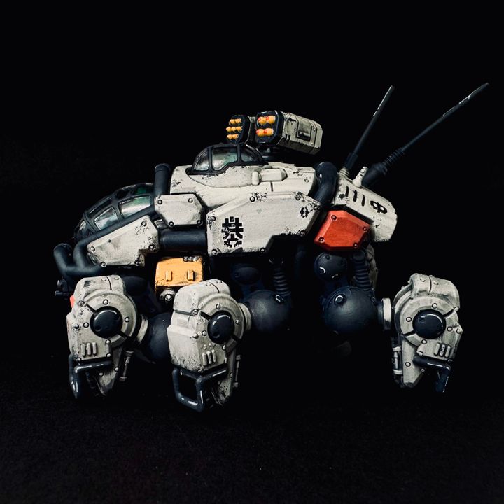 3D Printable Sagitaur Crawler Legs Upgrade by Magic Bird by Benbam