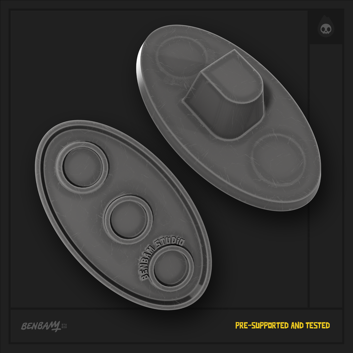 3D Printable Sagitaur Crawler Legs Upgrade by Magic Bird Workshop