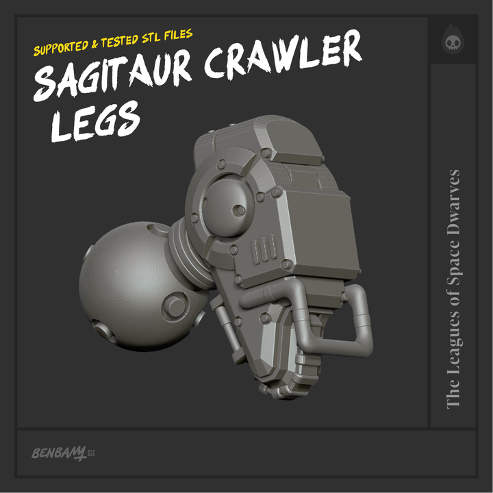 Téléchargement Sagitaur Crawler Legs Upgrade par BenBam Studio