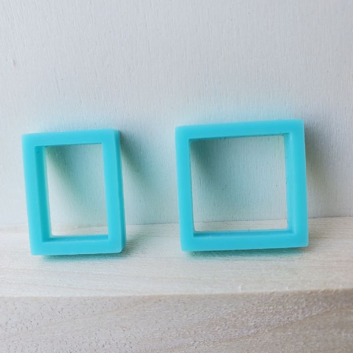 3D Printable Window Frame - Rectangle and Square by Signe "DeeKay" Madsen