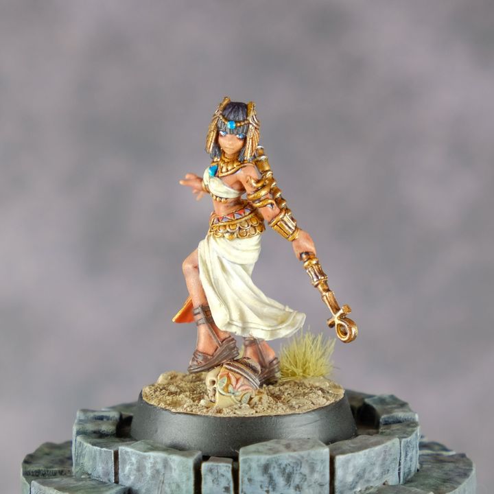 3D Printable Soul Sand Priestess "Nephthys" by Amida