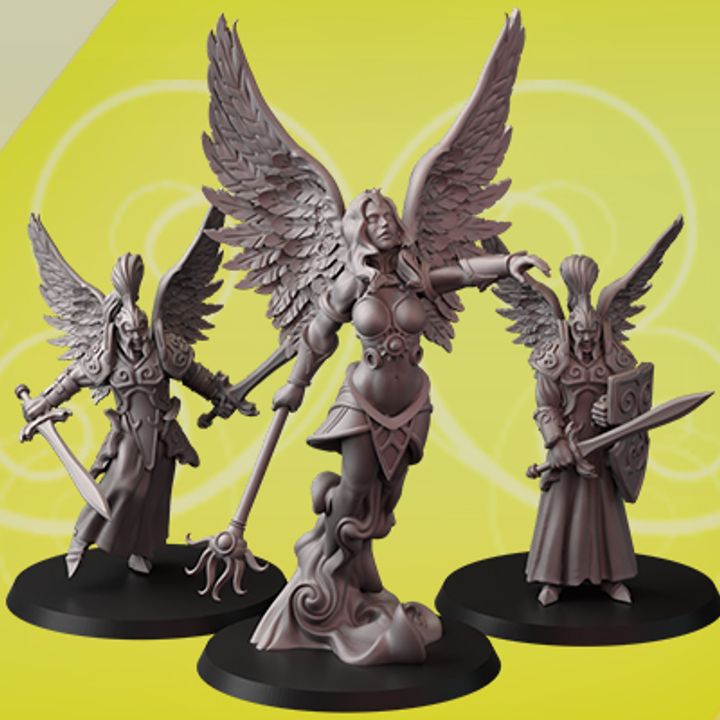 3D Printable Light elemental by Crosslances