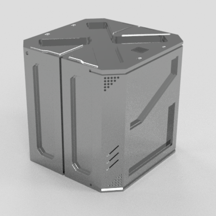 3D Printable Armor storage box by allen234
