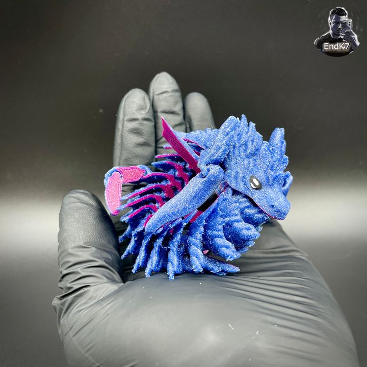 3D Printable Sea Dragon - Articulated - Print in Place - Flexi - No ...