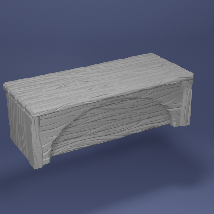3D Printable Wooden Counter by Auto Generate