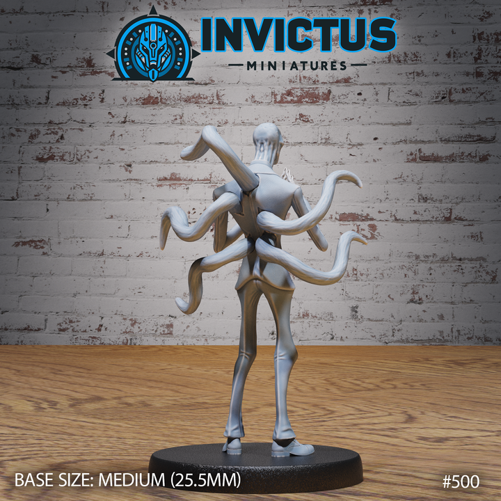 3D Printable Slenderman Set / Supernatural Creature / Alien Monster ...