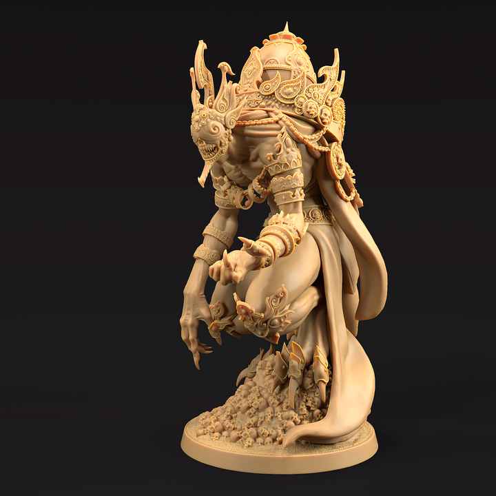 3D Printable Beliak, Archdevil of Crowns | PRESUPPORTED | Hell Heist by ...