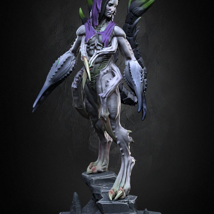 3D Printable Najra Scorpioness by Dragun Studios