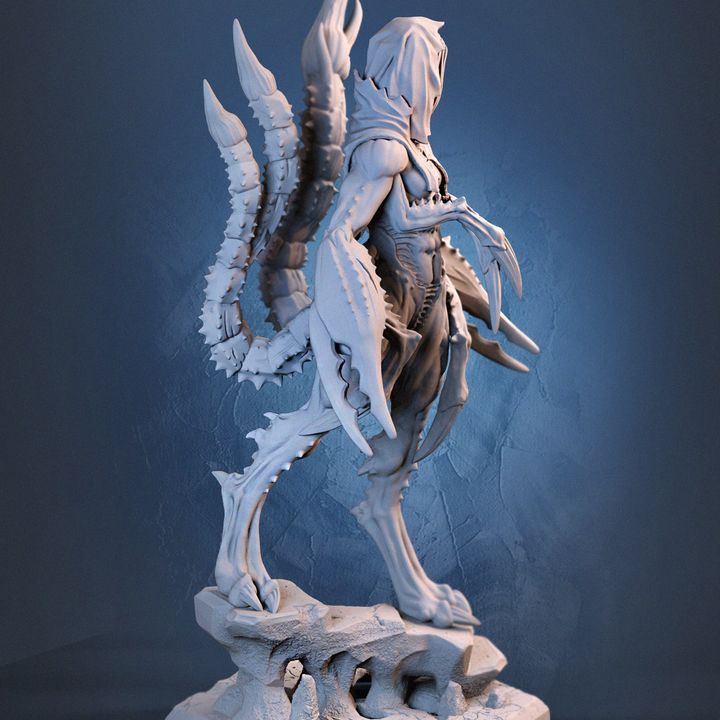 3D Printable Najra Scorpioness by Dragun Studios