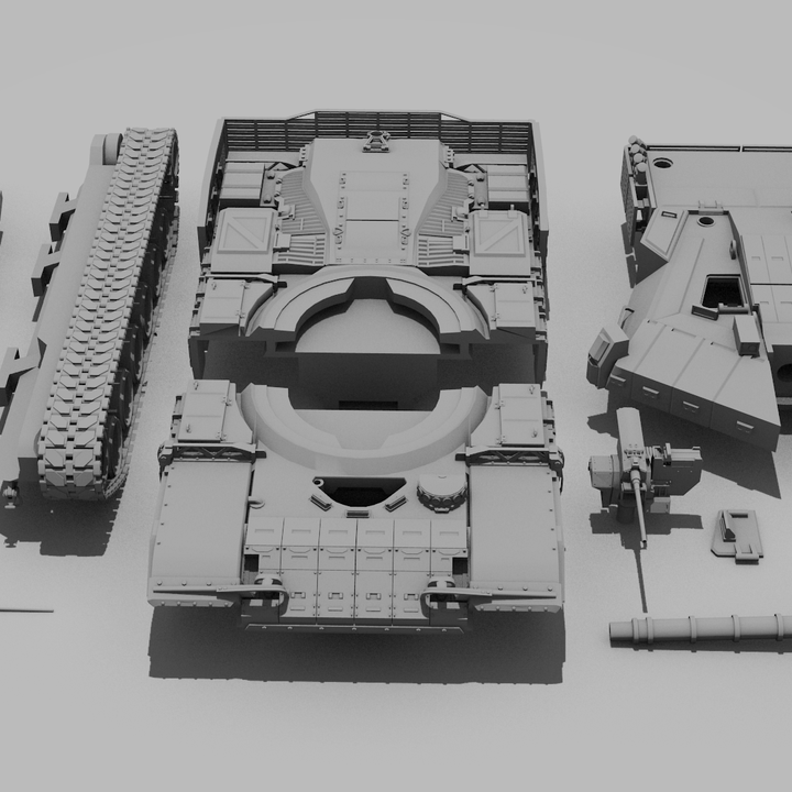 3D Printable M60 MZK by The Military Industrial Complex