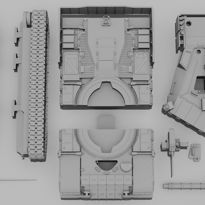 3D Printable M60 MZK by The Military Industrial Complex