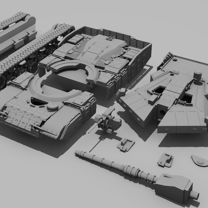 3D Printable M60 MZK by The Military Industrial Complex