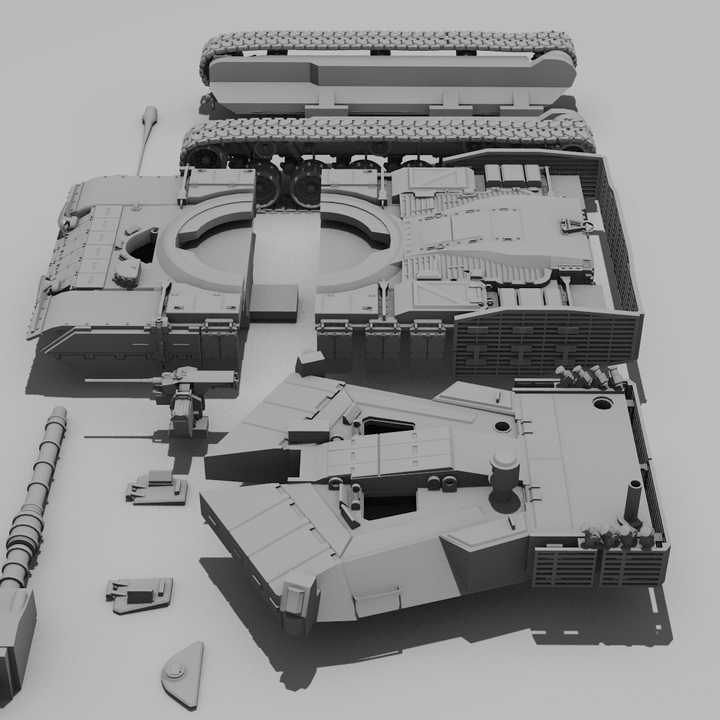 3D Printable M60 MZK by The Military Industrial Complex