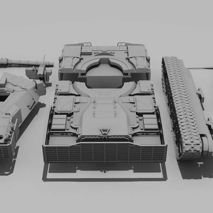 3D Printable M60 MZK by The Military Industrial Complex
