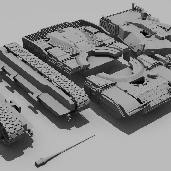3D Printable M60 MZK by The Military Industrial Complex