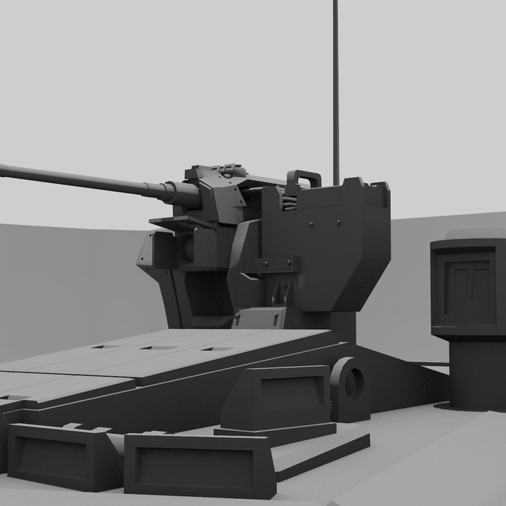 3D Printable M60 MZK by The Military Industrial Complex