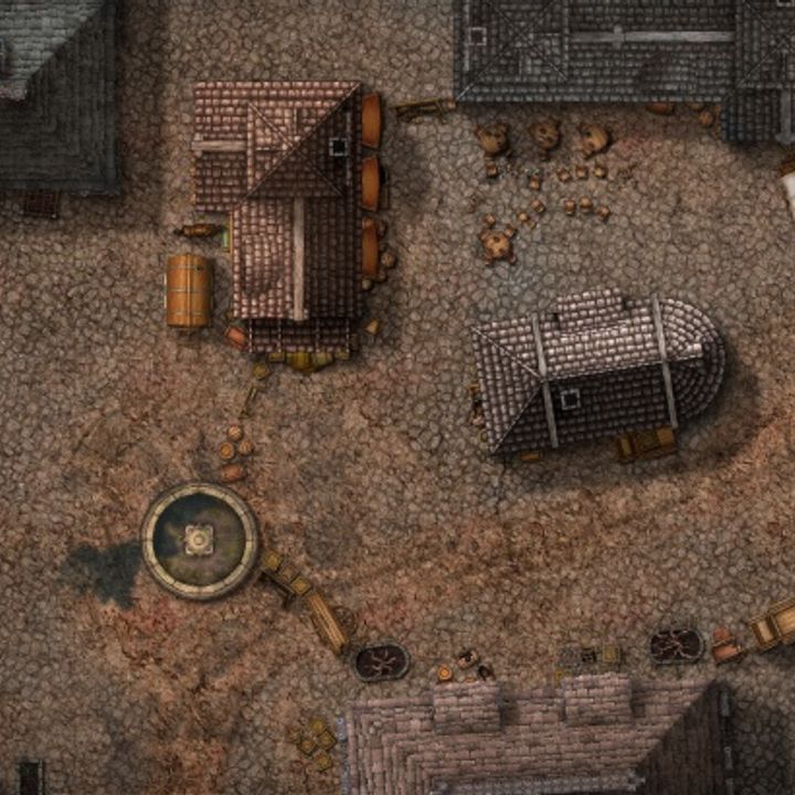 3D Printable City Center + Barricades Variants + Day&Night by Rhasmus ...