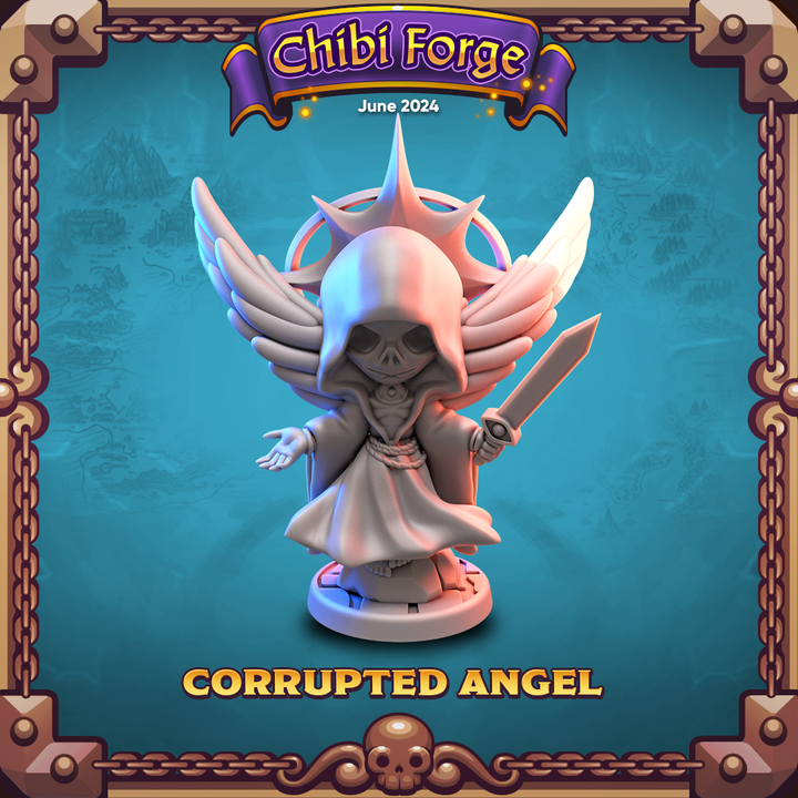 3D Printable Chibi Forge - Release 17 - June 2024 by Titan Forge Miniatures