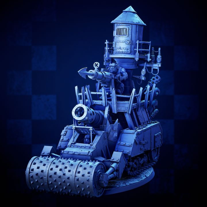 3D Printable MrModulork's Deff Rig / Gun Truk by MrModulork