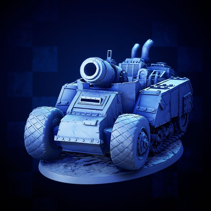 3D Printable MrModulork's Deff Rig / Gun Truk by MrModulork