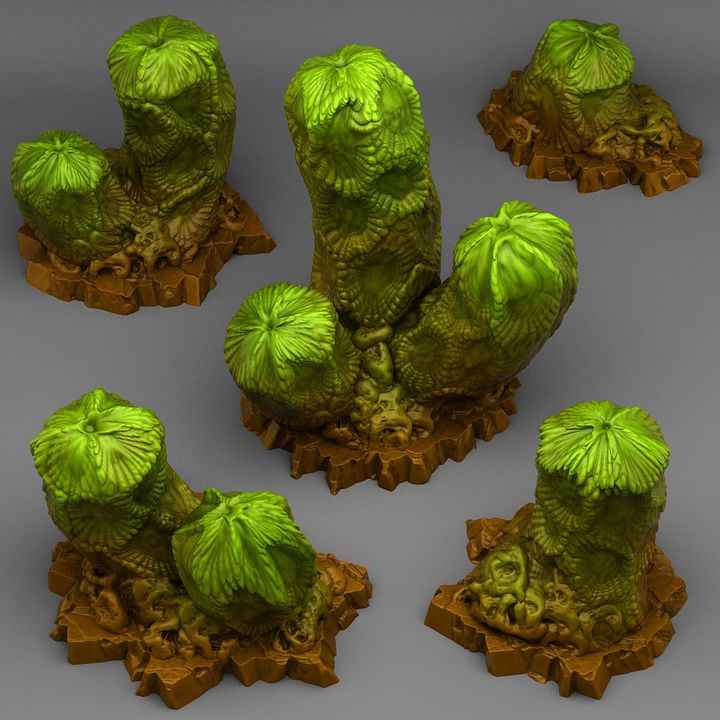 3D Printable CACTUS FROM MARS by Fantastic Plants And Rocks