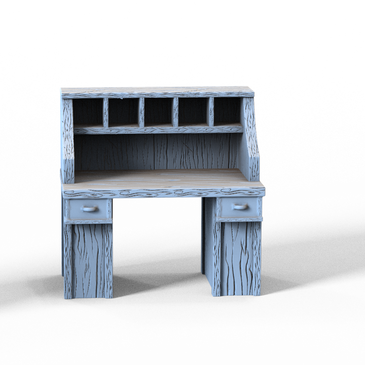 3D Printable The Desk by ZBB EditionS