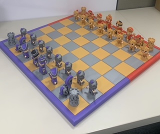 3D Printable Exclusive: Flexi Factory Chess Set available for Members ...