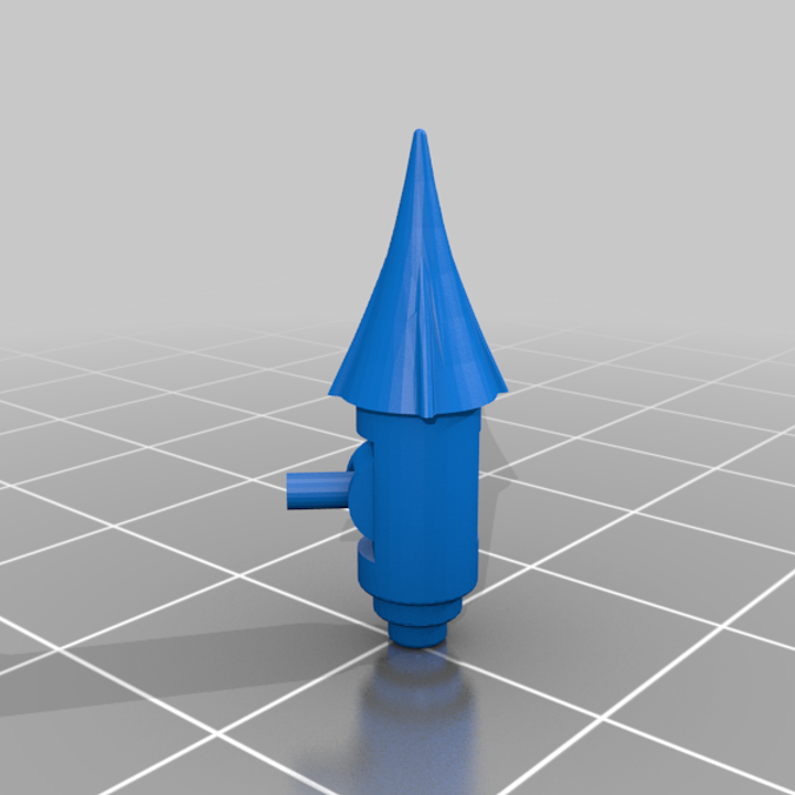 3D Printable Cadia's Bulwark (Battleship) by Joshua Butler