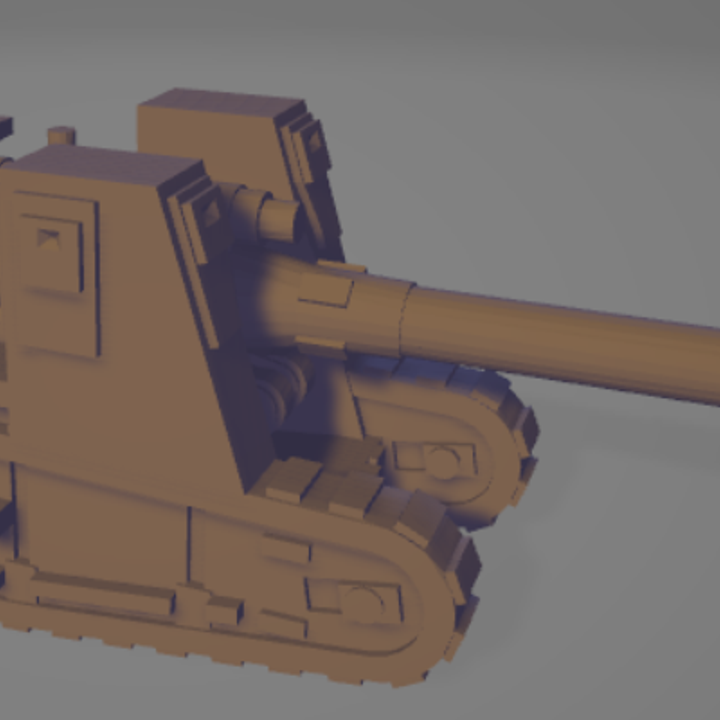 3D Printable Pre-War Tank Remixes by Joshua Butler