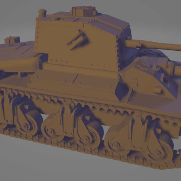 3D Printable Pre-War Tank Remixes by Joshua Butler