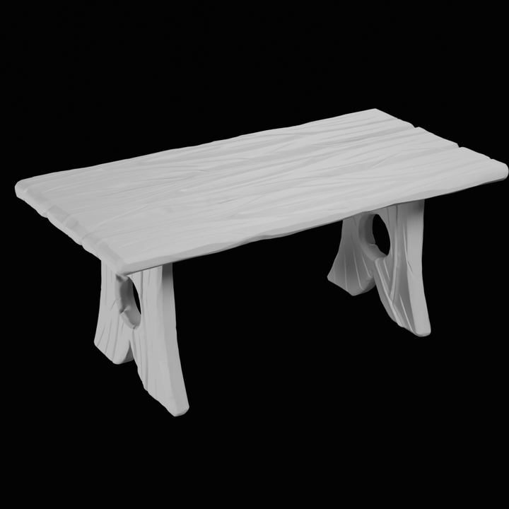 3D Printable Table Mini by Auto Generate