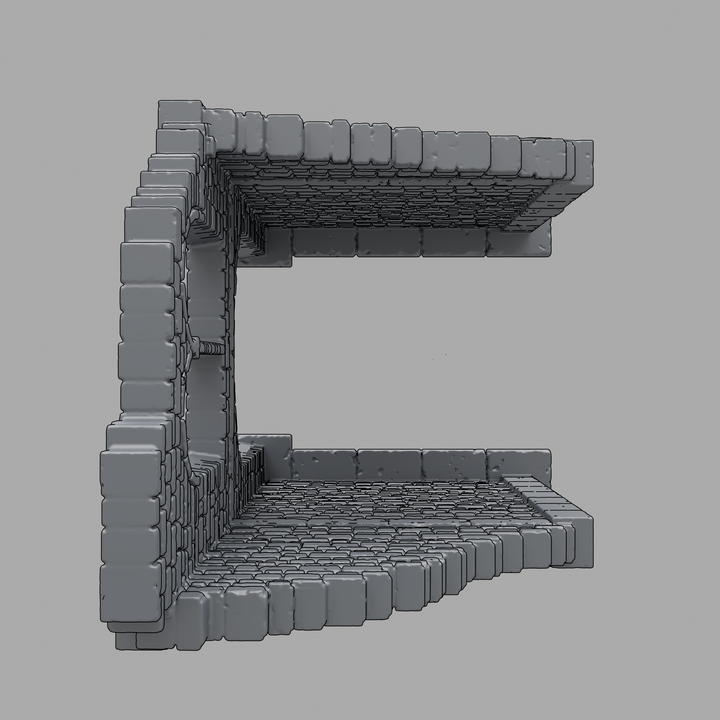 3D Printable OSTERHEIM - 2nd Ruined Stone Building by Catatonic ...