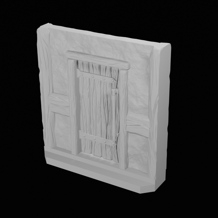 3D Printable Tavern Door by Auto Generate