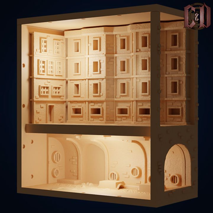 3D Printable Underground - Sewage Version 1 by C2Dwellers