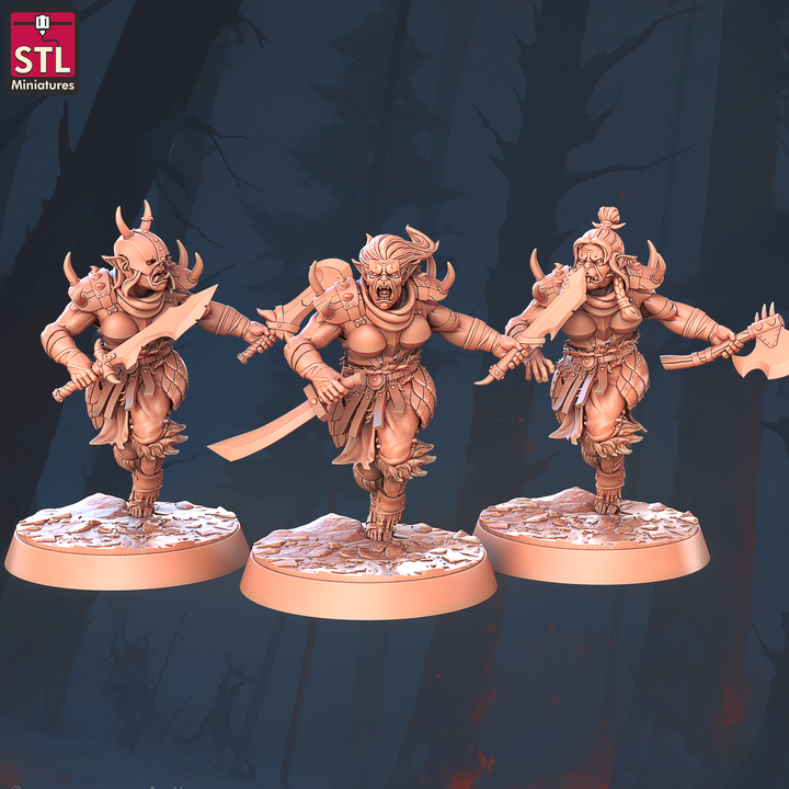 3D Printable Orc Camp Set by STL Miniatures