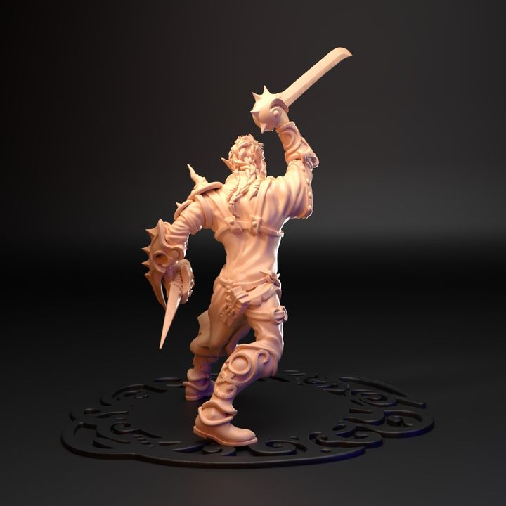 3D Printable Elf Reaper #1 by Daniel Kałaska