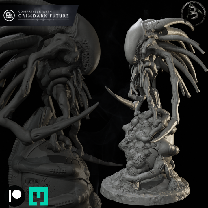 3D Printable The Scourge: DreadArch Strein 3 by bLUARt