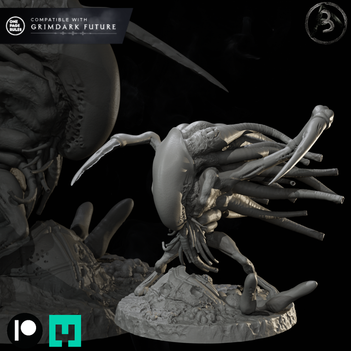 3D Printable The Scourge: DreadArch Strein 3 by bLUARt