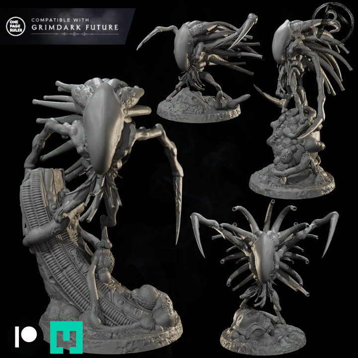 3D Printable The Scourge: DreadArch Strein 3 by bLUARt