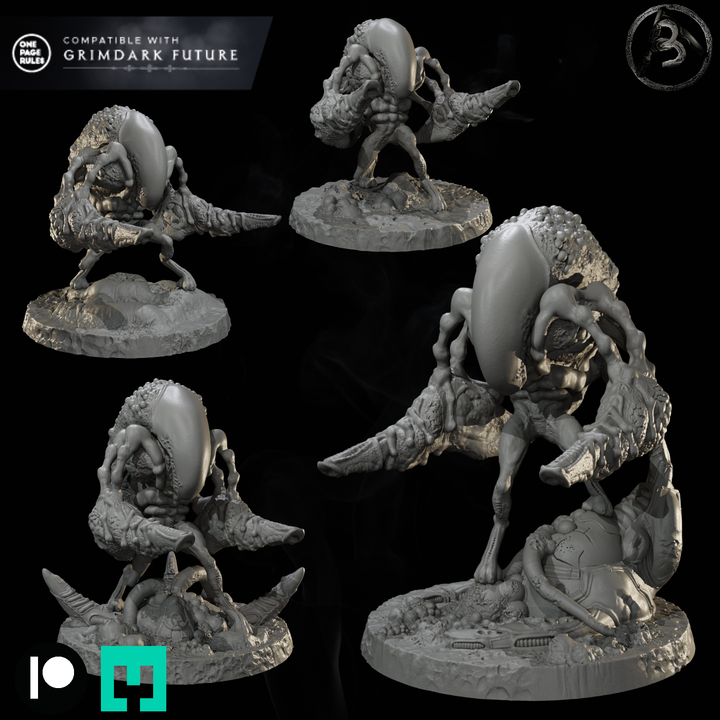 3D Printable The Scourge: DreadArch Strein 4 by bLUARt