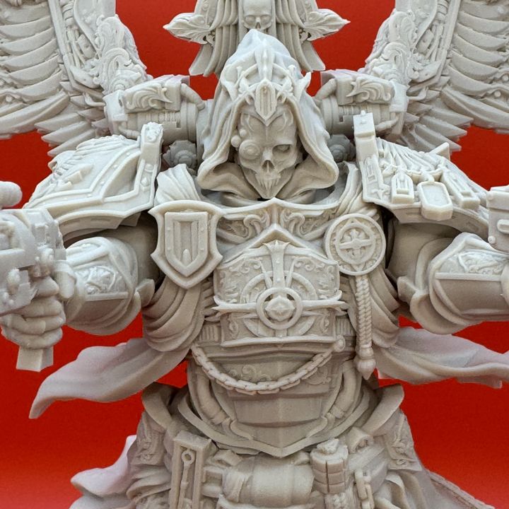 3D Printable Cowled Angel by 3DArtGuy