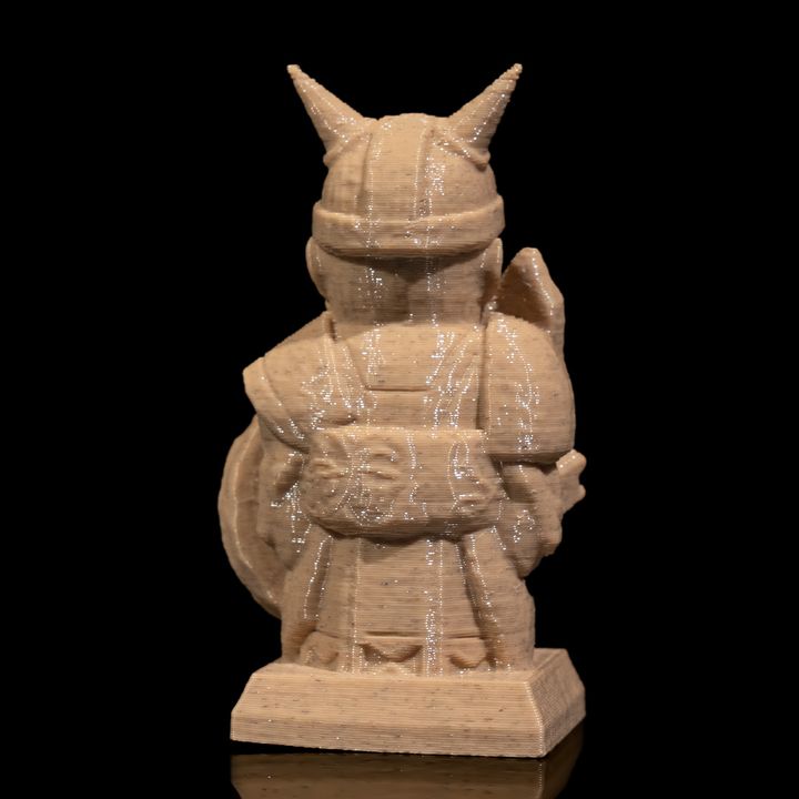 3D Printable Viking Pawn by Stlflix