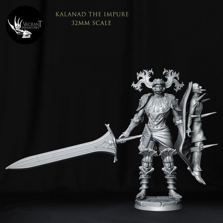 3D Printable Kalanad The Impure by Vagrant Miniatures
