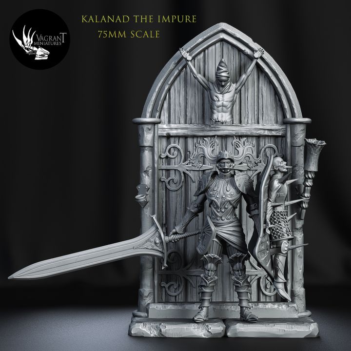 3D Printable Kalanad The Impure by Vagrant Miniatures