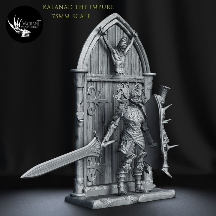 3D Printable Kalanad The Impure by Vagrant Miniatures